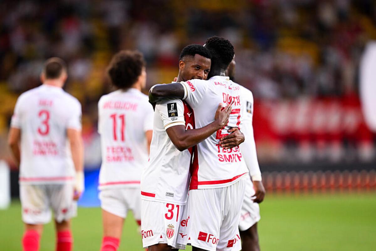 AS Monaco - Le groupe de l'AS Monaco pour le Derby de la Côte d'Azur face à l'OGC Nice